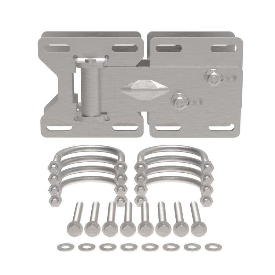 BOERBOEL Heavy Duty 2-Pack 9-1/4-in Steel-painted Gate Hinge in the ...