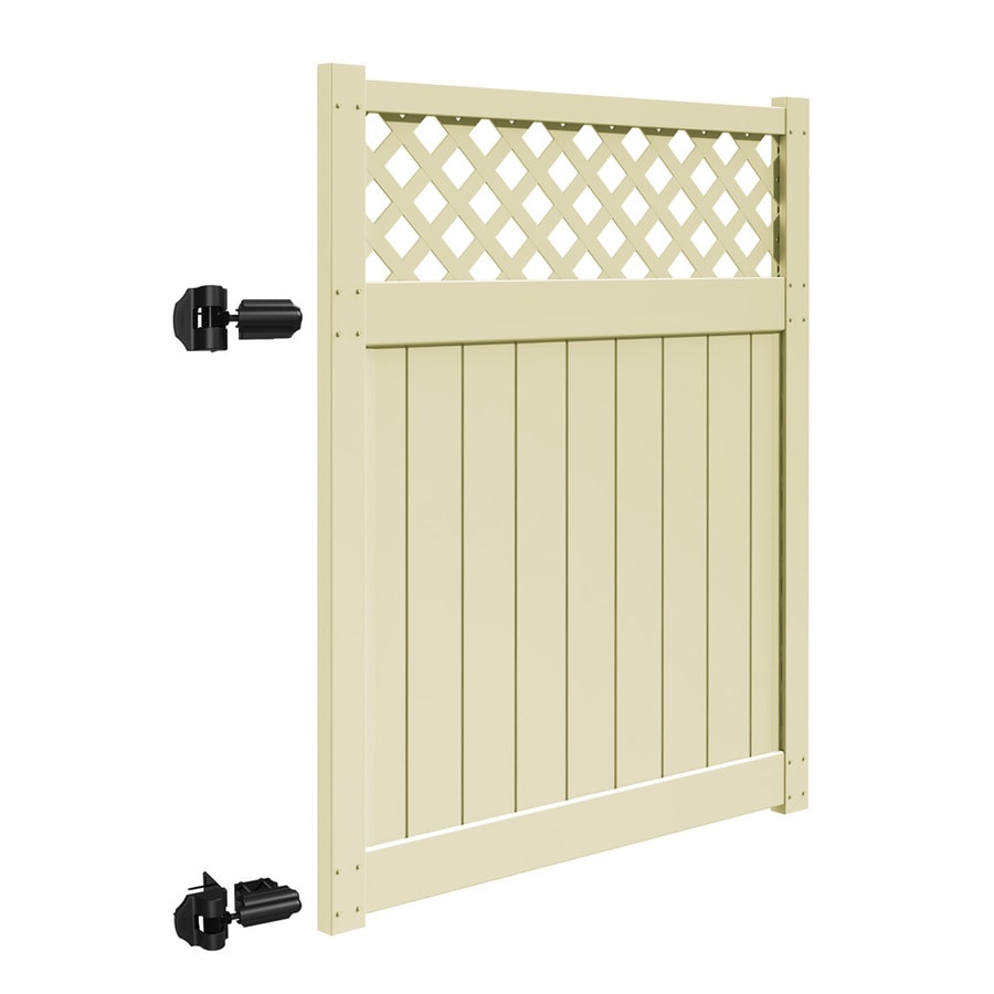 Freedom Freeport Sand Vinyl Gate Kit at Lowes.com