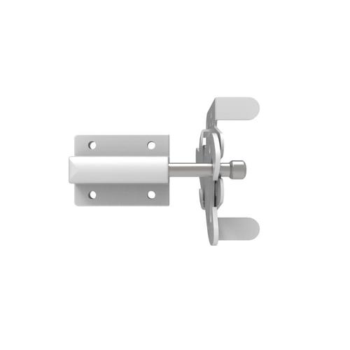 BOERBOEL Boerboel 8-in White Gate Latch in the Gate Hardware department ...