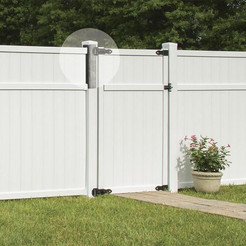 Freedom 5-in x 5-in x 106-in Gate Post Insert in the Fence Hardware ...
