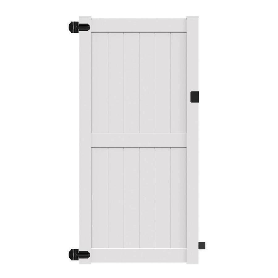 Freedom (Common: 8-ft x 4-ft; Actual: 7.84-ft x 3.84-ft) Hampton White ...