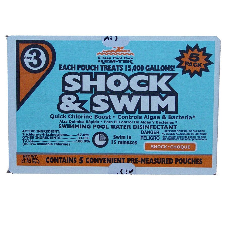 Kem-Tek 5-Pack 50-oz Pool at Lowes.com