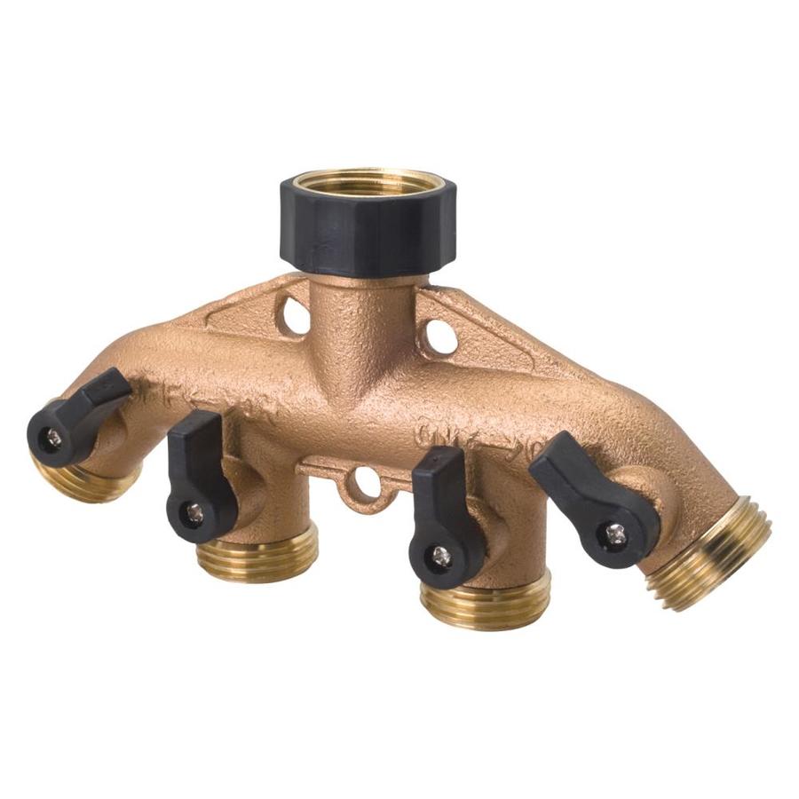 Melnor 3-in L 1-in Copper Sweat Brass Garden Valve at Lowes.com