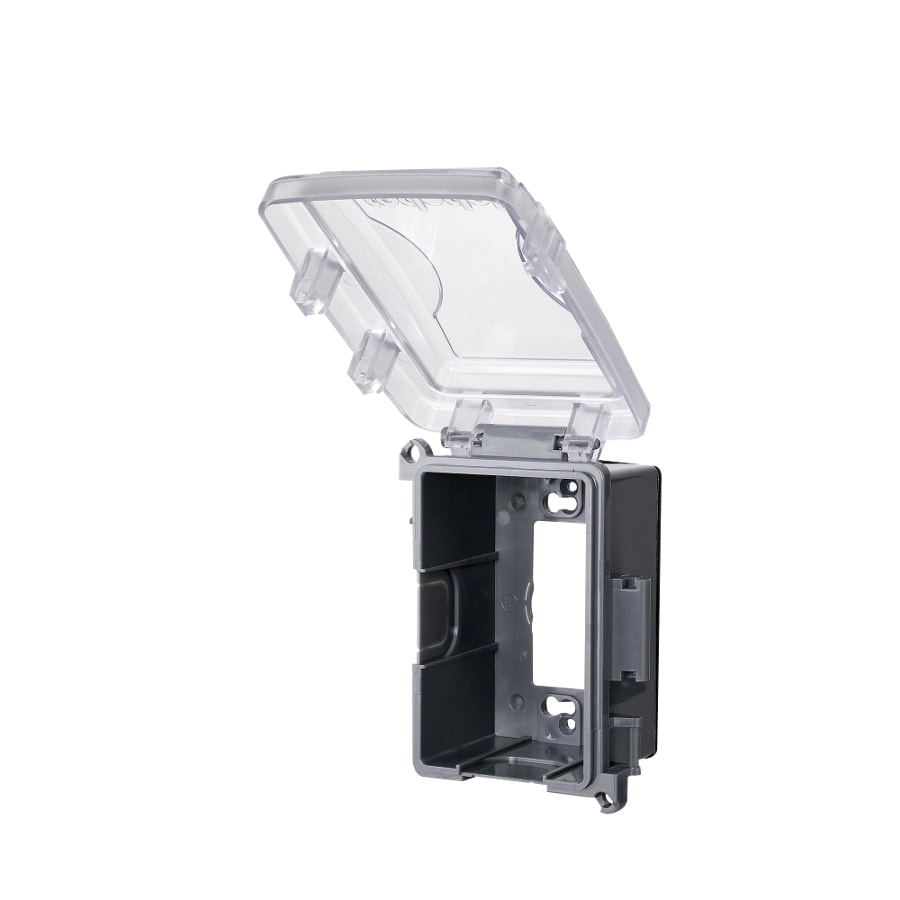 REDDOT 1-Gang Rectangle Plastic Electrical Box Cover in the Electrical ...