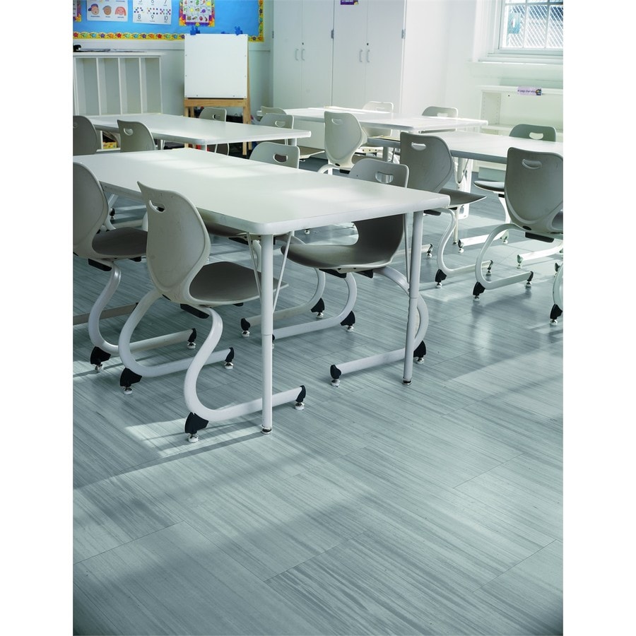 Armstrong Flooring Striations 22-Piece 12-in x 24-in Steel Glue ...