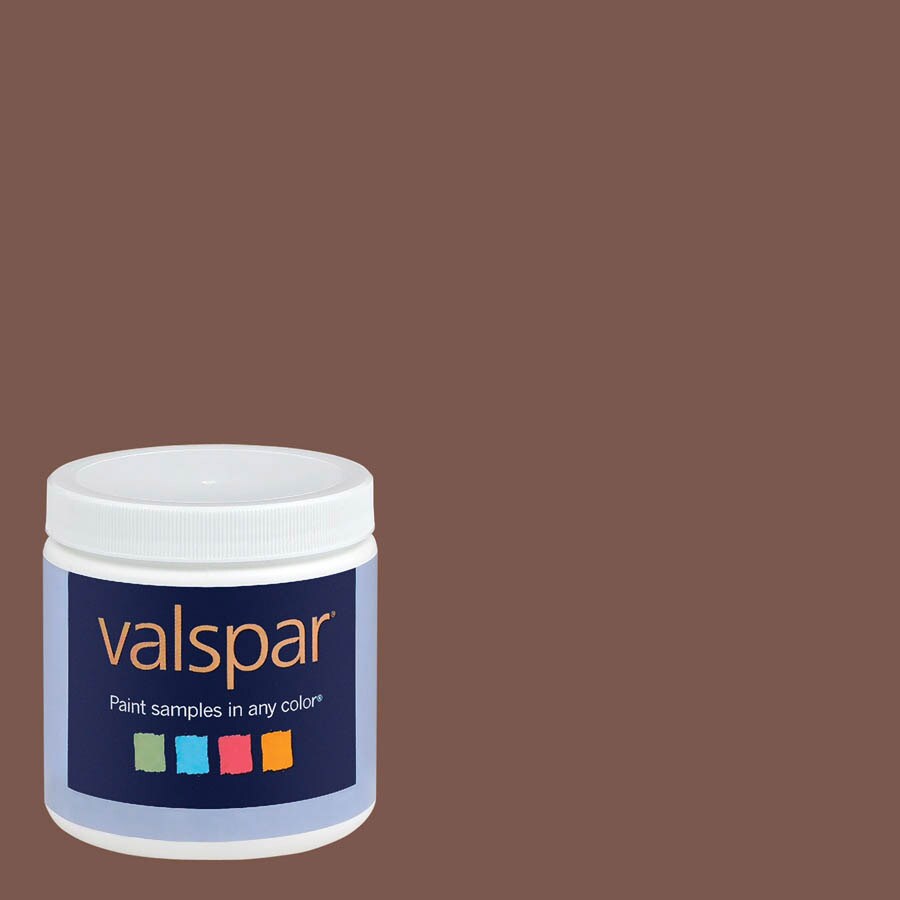 Valspar Brooklyn Brownstone Interior Satin Paint Sample at Lowes.com