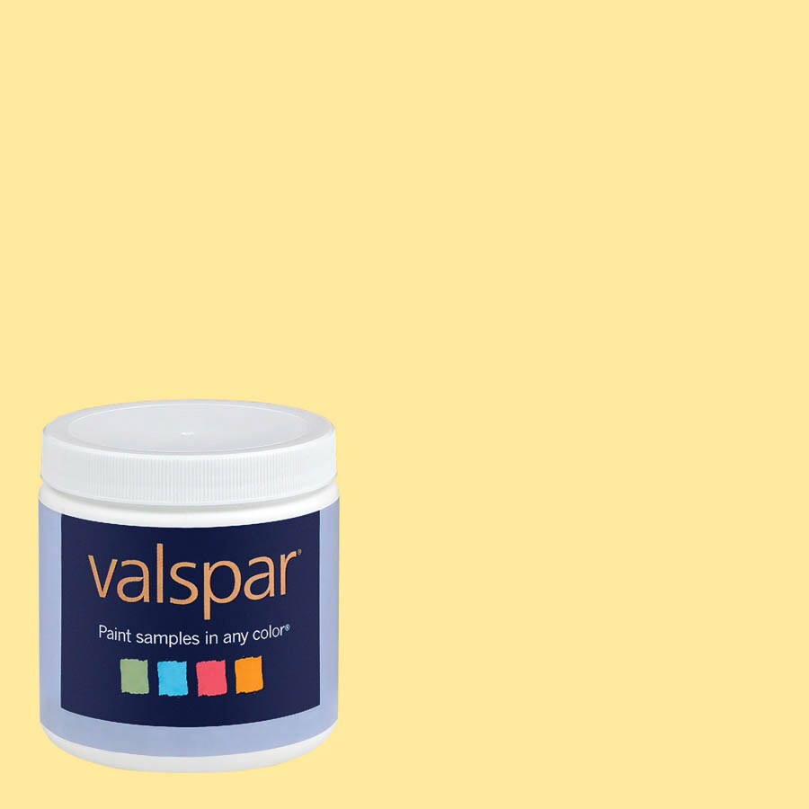 Valspar 8 oz. Paint Sample - Lemon Twist in the Paint Samples ...