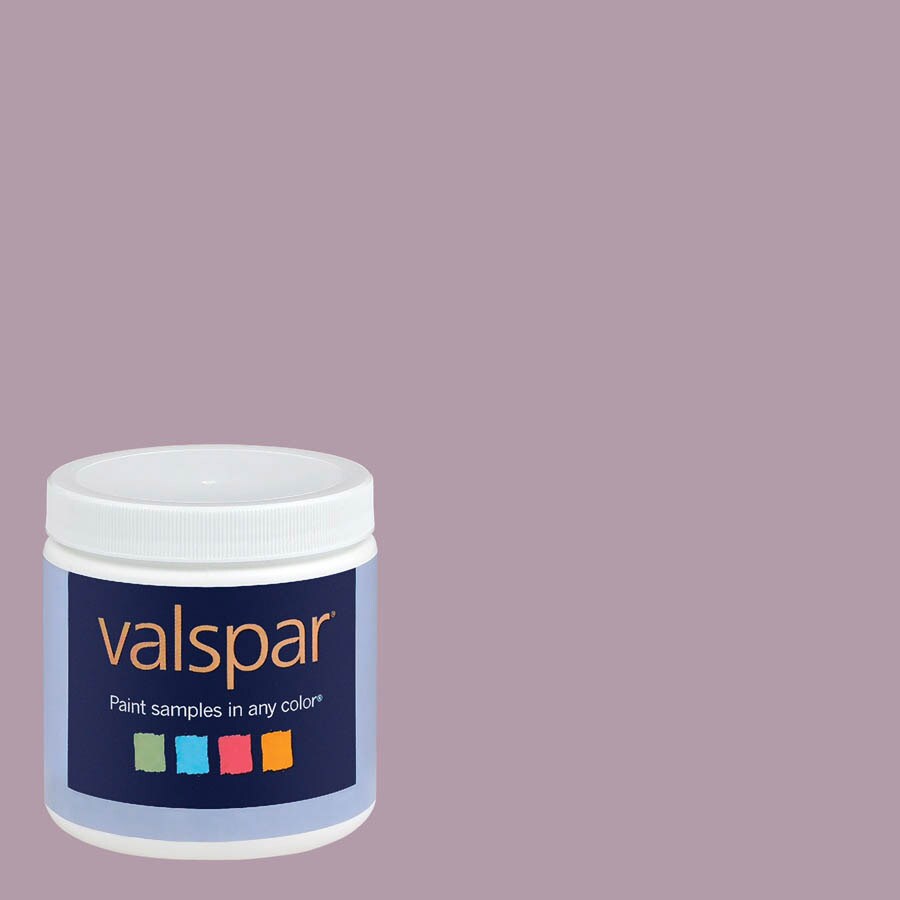Valspar Native Lilac Interior Satin Paint Sample at Lowes.com