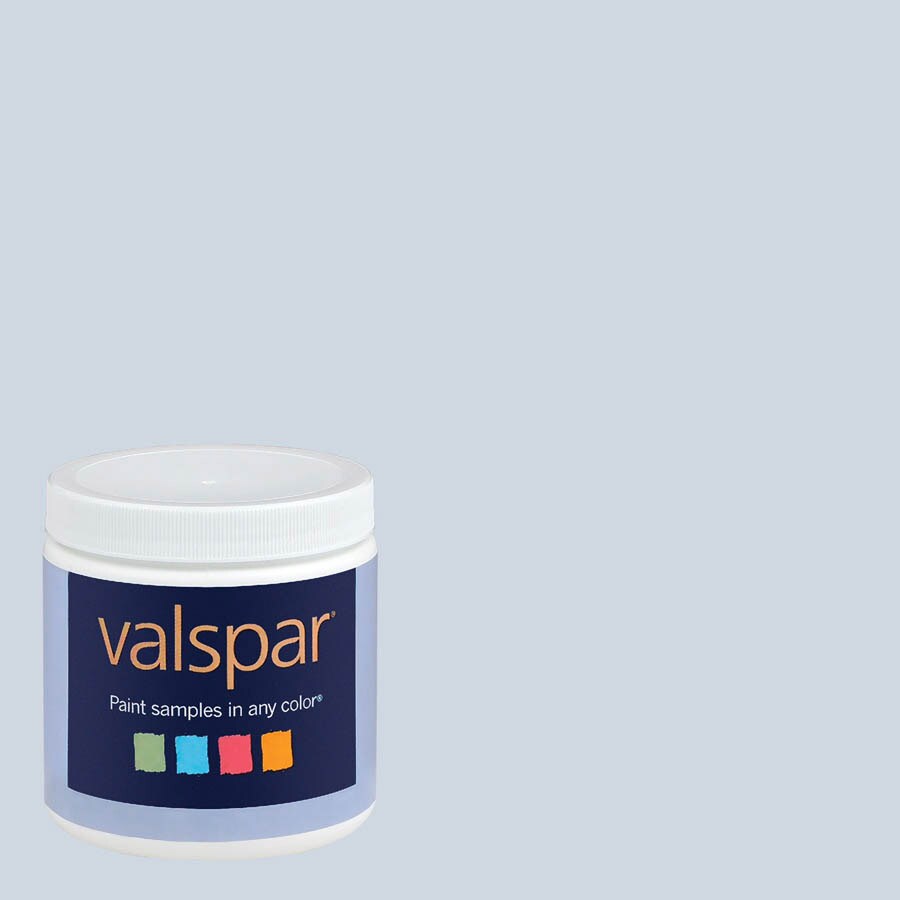 Valspar Blue Raindrop Interior Satin Paint Sample at Lowes.com
