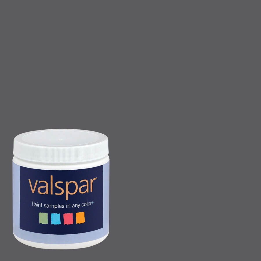 Valspar 8 oz. Paint Sample - Hematite at Lowes.com