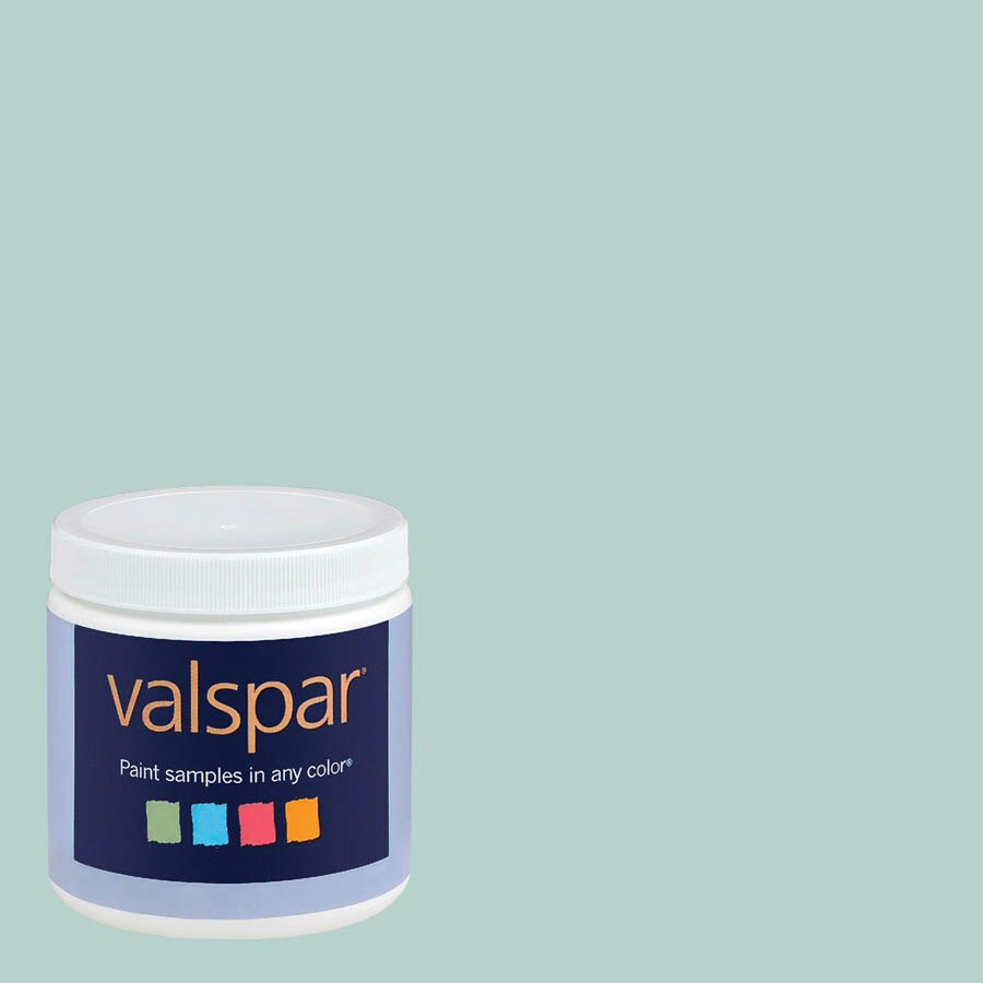Valspar Lake Breeze Interior Satin Paint Sample at Lowes.com