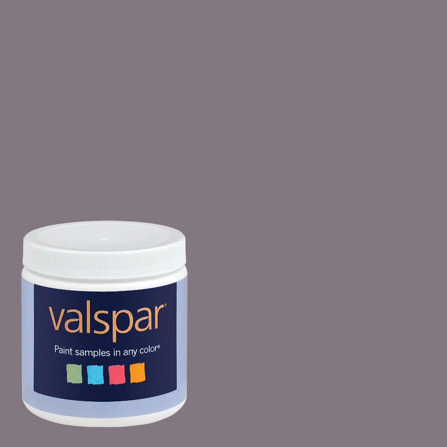 Valspar Dusted Plum Interior Satin Paint Sample in the Exterior ...