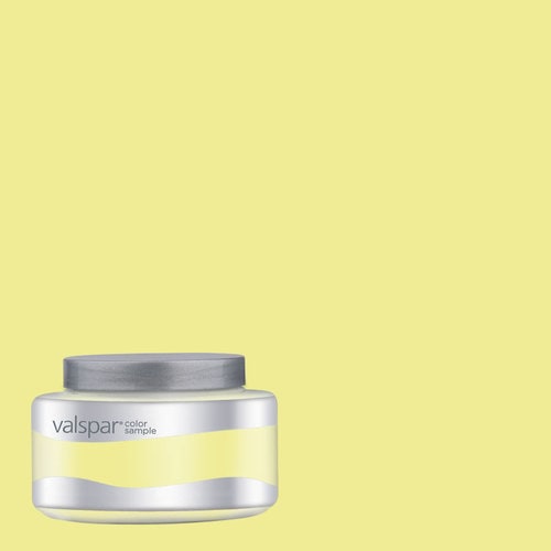 Valspar 8-oz Butter Interior Satin Paint Sample at Lowes.com