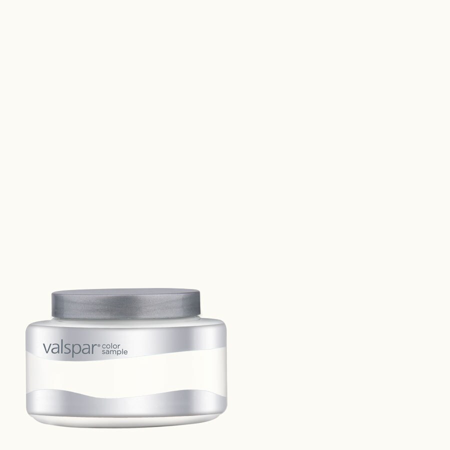 Creative Ideas for Color by Valspar 8 oz. Paint Sample - Snowcap White ...