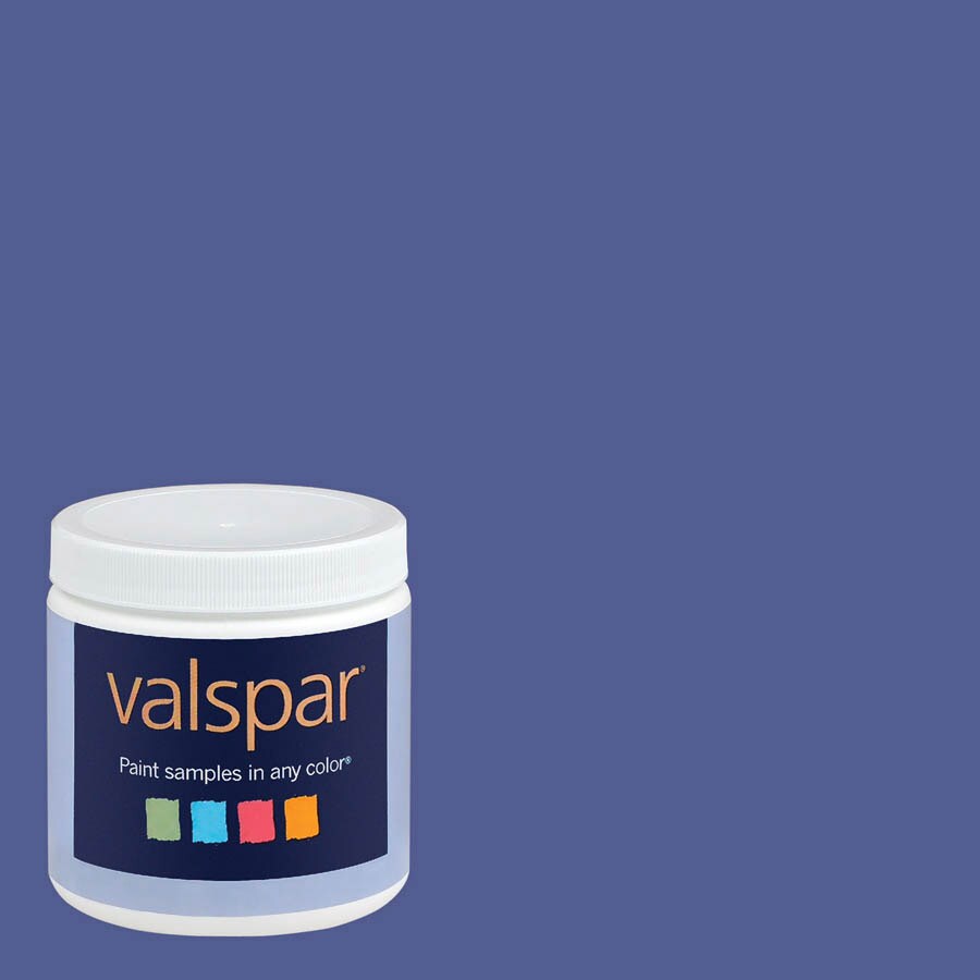 Eddie Bauer Colors by Valspar Viola Interior Satin Paint Sample in the ...