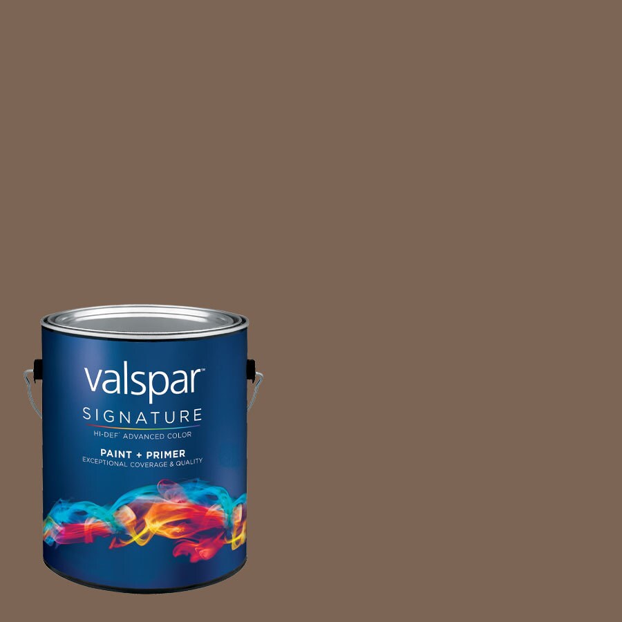 allen + roth Colors by Valspar Semi-gloss Limousine Pre-tinted Latex ...