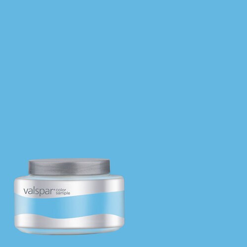 Valspar Pantone Ethereal Blue Interior Paint Sample (Half Pint) in the ...