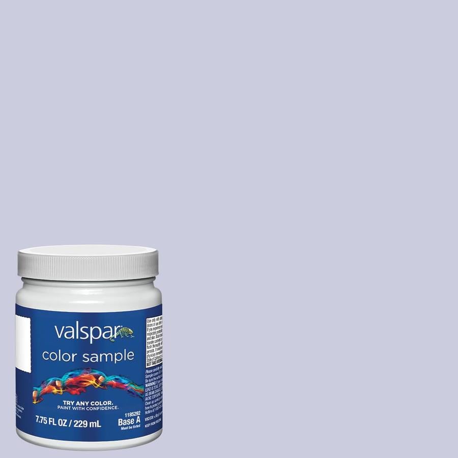 Valspar Lavender Escape Interior Paint Sample (Half Pint) in the Paint ...
