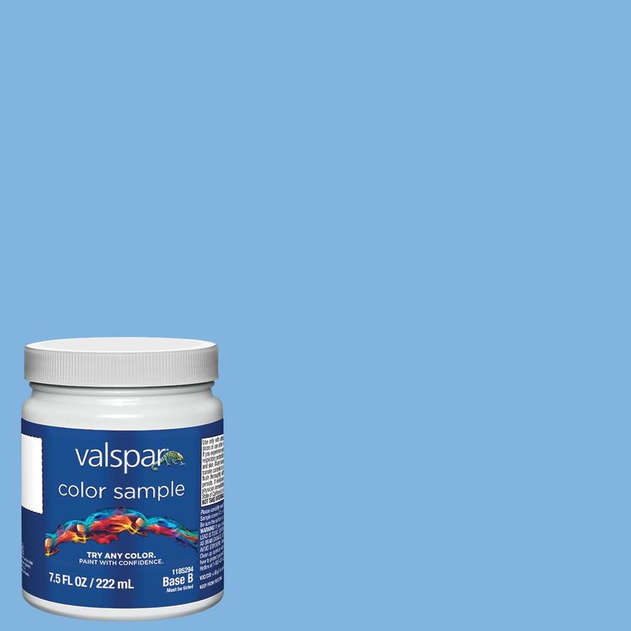 Valspar Autumn Sky Interior Paint Sample (Half Pint) at Lowes.com