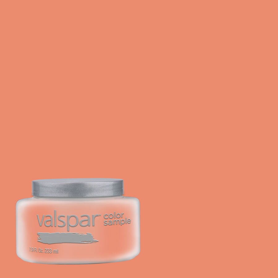 Valspar 8-oz Amber Rose Interior Satin Paint Sample at Lowes.com