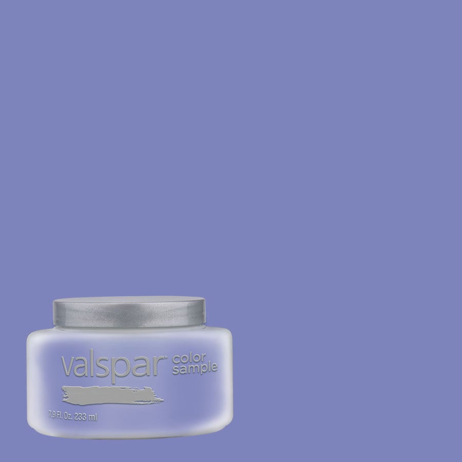 Valspar 8-oz Simply Purple Interior Satin Paint Sample at Lowes.com