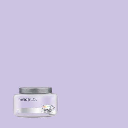 Valspar Sassy Lilac Interior Paint Sample (Actual Net Contents: 8-fl oz ...