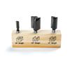 IRWIN 3-Piece Carbide-Tipped Router Bit Set at Lowes.com