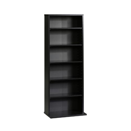 Sauder 6-Tier Black Multi-Media Storage Tower at Lowes.com