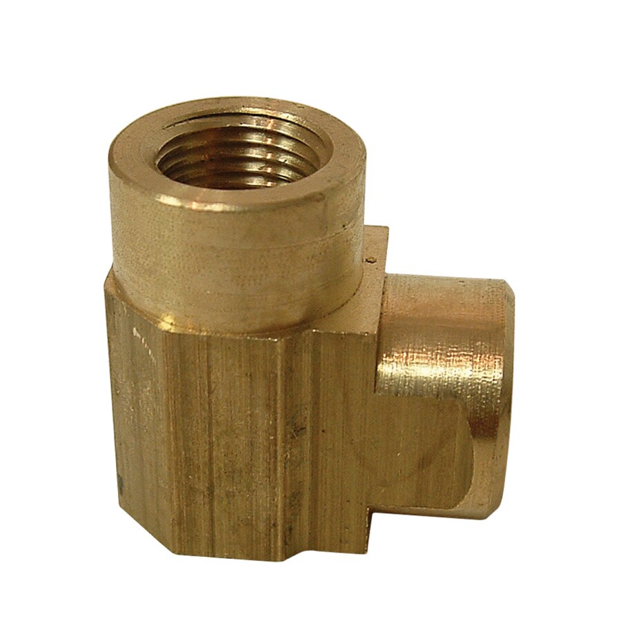 Watts 1/4-in dia Elbow Brass Pipe Fitting in the Brass Fittings ...