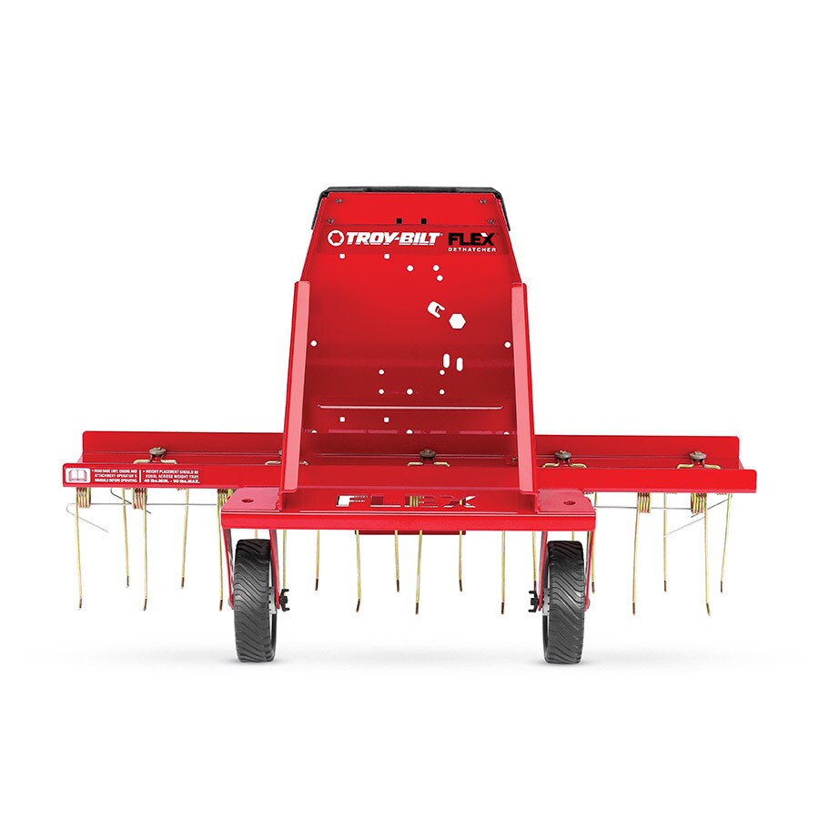 Troy-Bilt FLEX Steel Tine Dethatcher Base Attachment at Lowes.com
