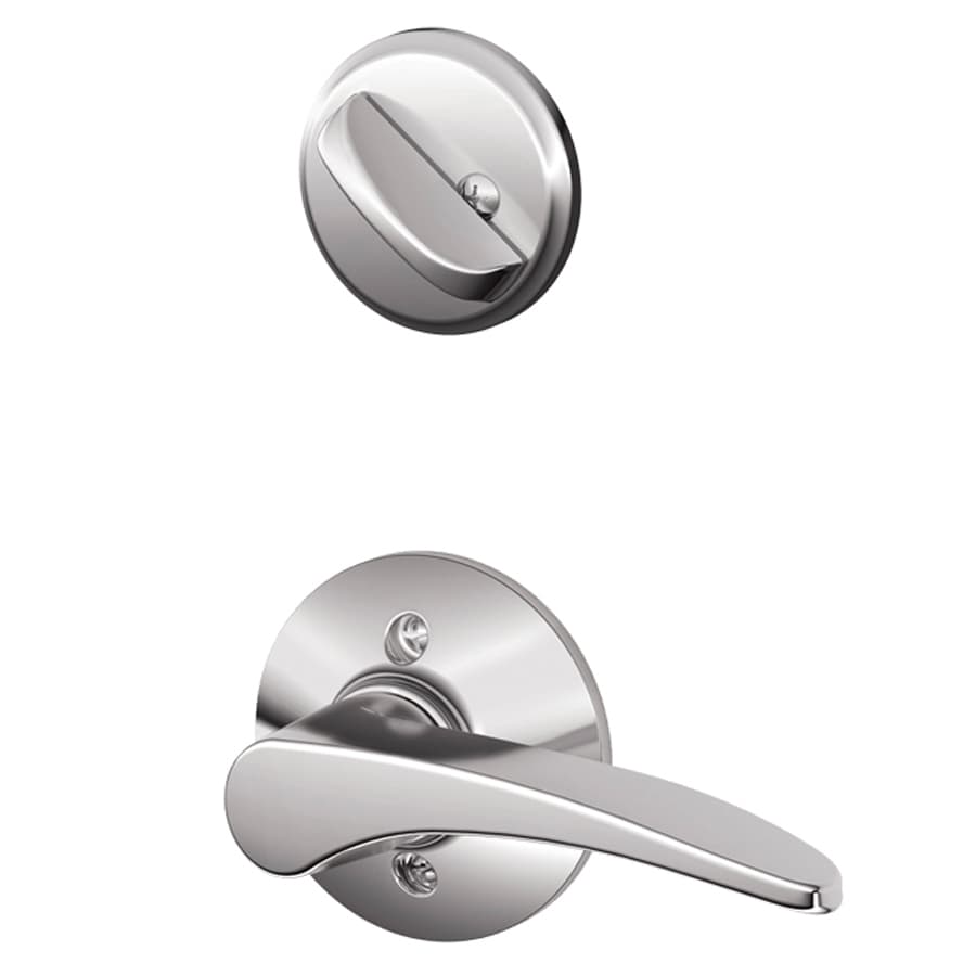 Schlage Manhattan Traditional Bright Chrome Residential Single-Lock ...