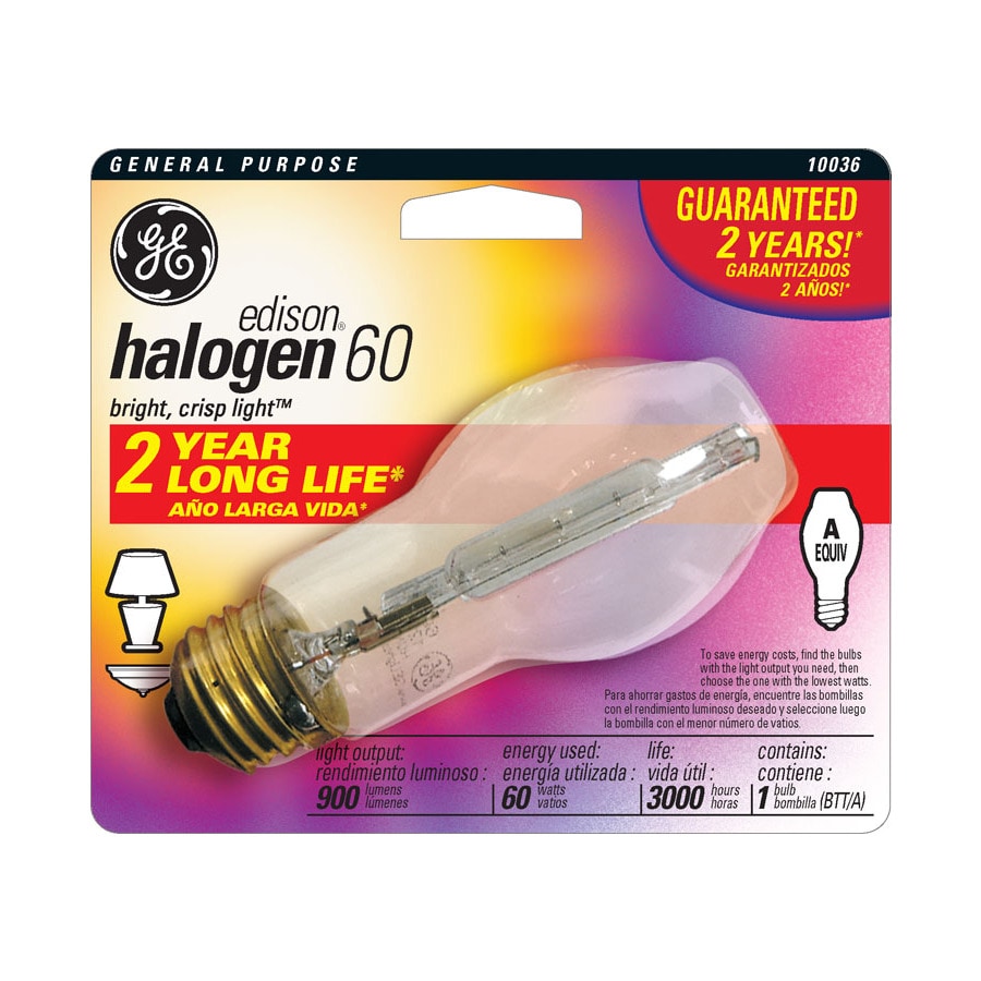GE 60-Watt BT Medium Base Soft White Light Bulb at Lowes.com