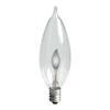 GE Classic 3-Watt Dimmable Ca10 Light Fixture Incandescent Light Bulb ...