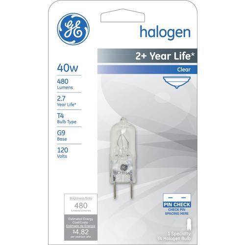 GE Quartzline 40-Watt EQ T4 Dimmable Soft White Linear Light Fixture ...