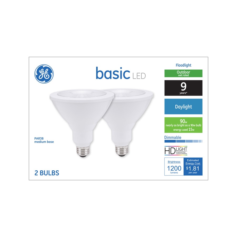GE CA GE LED 90W PAR38 FL BSC 3K 6CT at Lowes.com