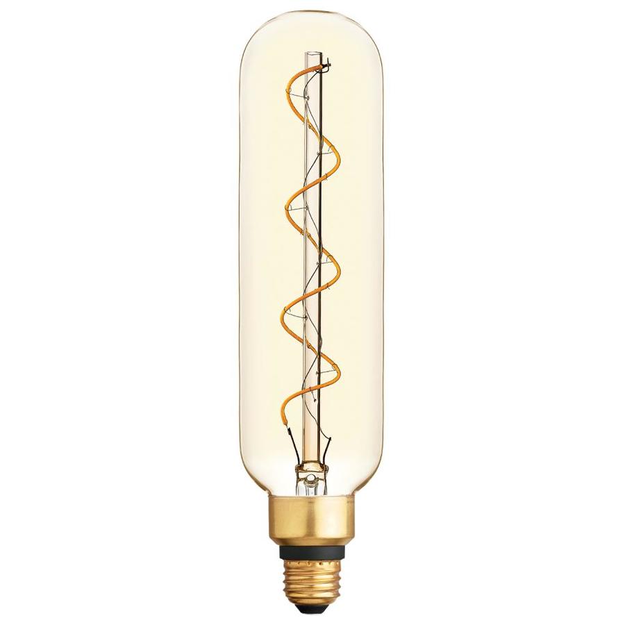 GE Vintage 40-Watt EQ T20 Amber Dimmable Decorative Light Bulb in the ...