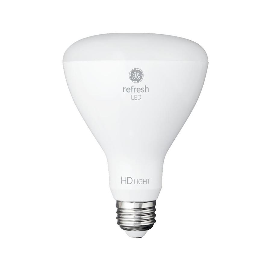 GE Refresh 90-Watt EQ LED Br30 Daylight Dimmable Flood Light Light Bulb ...