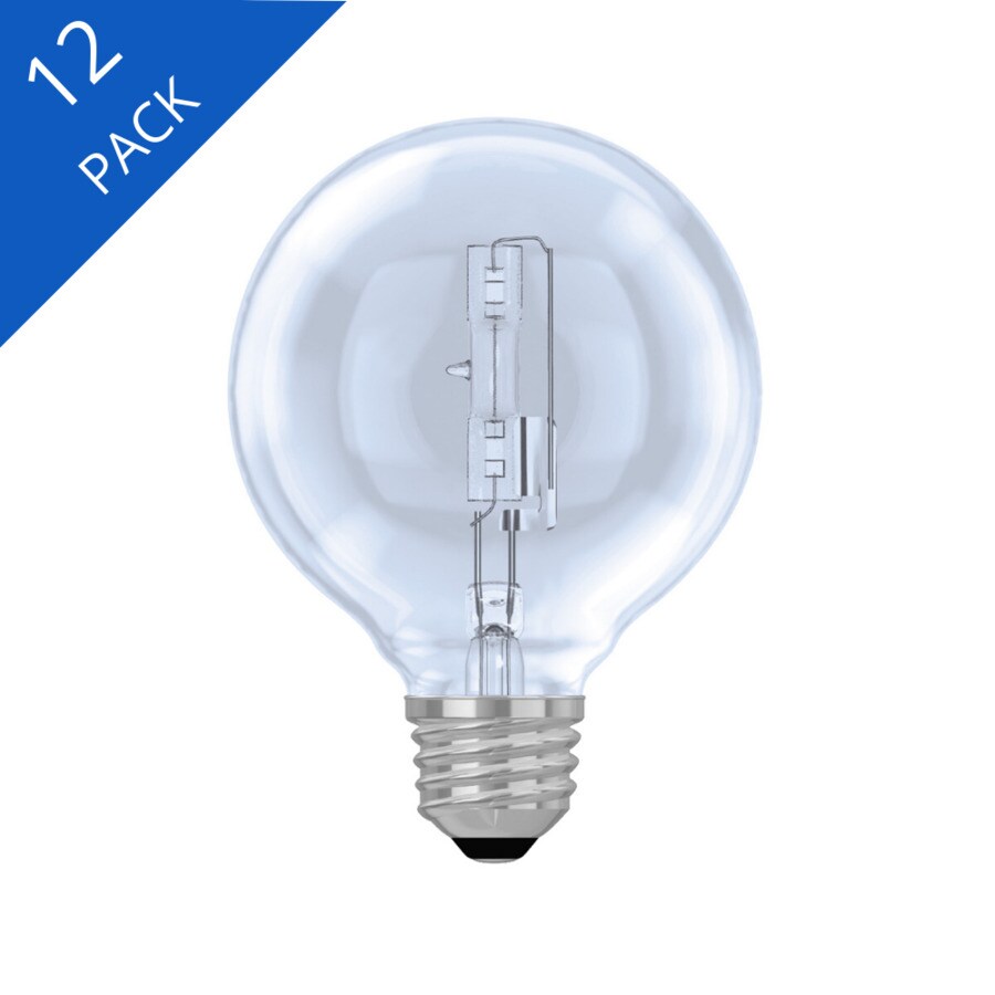 GE Reveal 43-Watt EQ G25 Dimmable Color-enhancing Globe Decorative ...