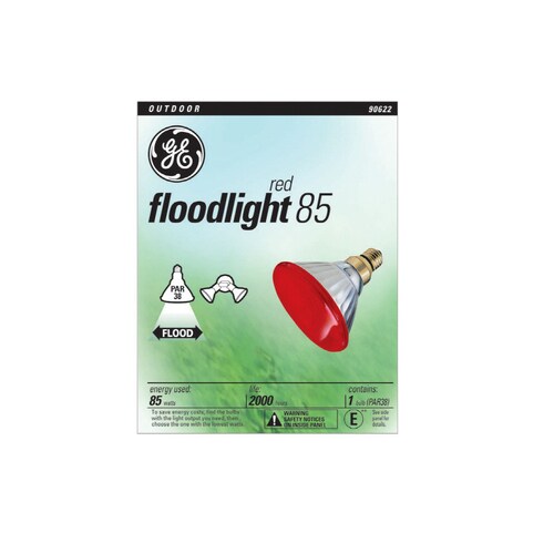 GE 85-Watt Dimmable Flood Incandescent Light Bulb in the Incandescent ...