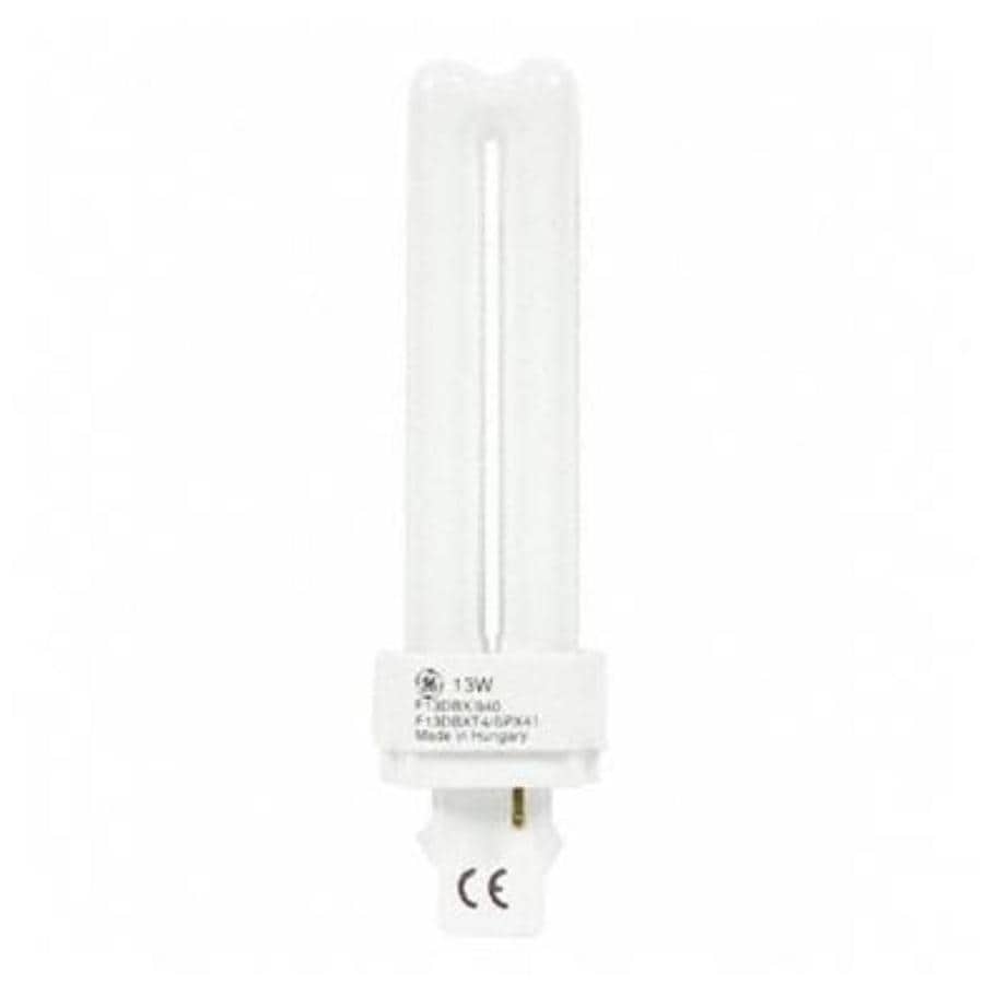 GE Ecolux 60-Watt EQ T4 Bright White Light Fixture CFL Light Bulb at ...