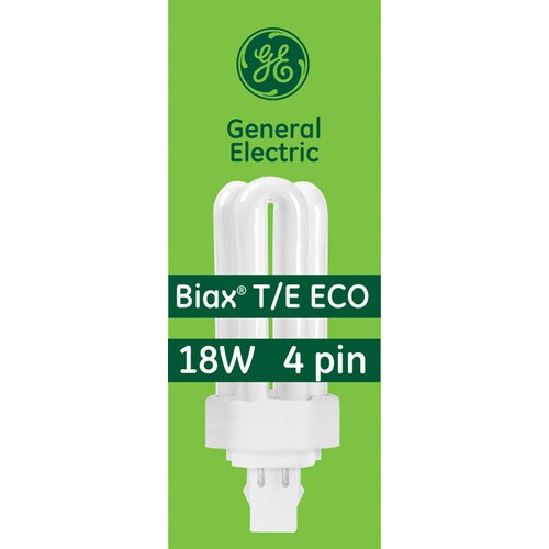 GE Ecolux 65-Watt EQ T4 Warm White Light Fixture CFL Light Bulb at ...
