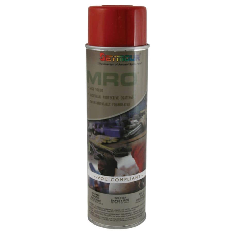 SEYMOUR Safety Red Spray Paint at Lowes.com