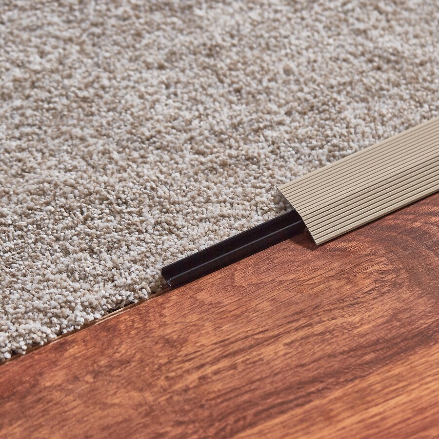 M-D 1.83-in x 36-in Beige Aluminum Floor Reducer in the Floor Moulding ...