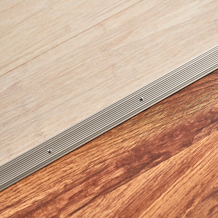 M-D 1.281-in x 36-in Pewter Aluminum Floor Seam Binder in the Floor ...