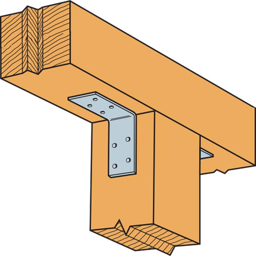 Simpson Strong-Tie 3-in x 1.5-in x 3.1-in 12-Gauge Steel Angle in the ...