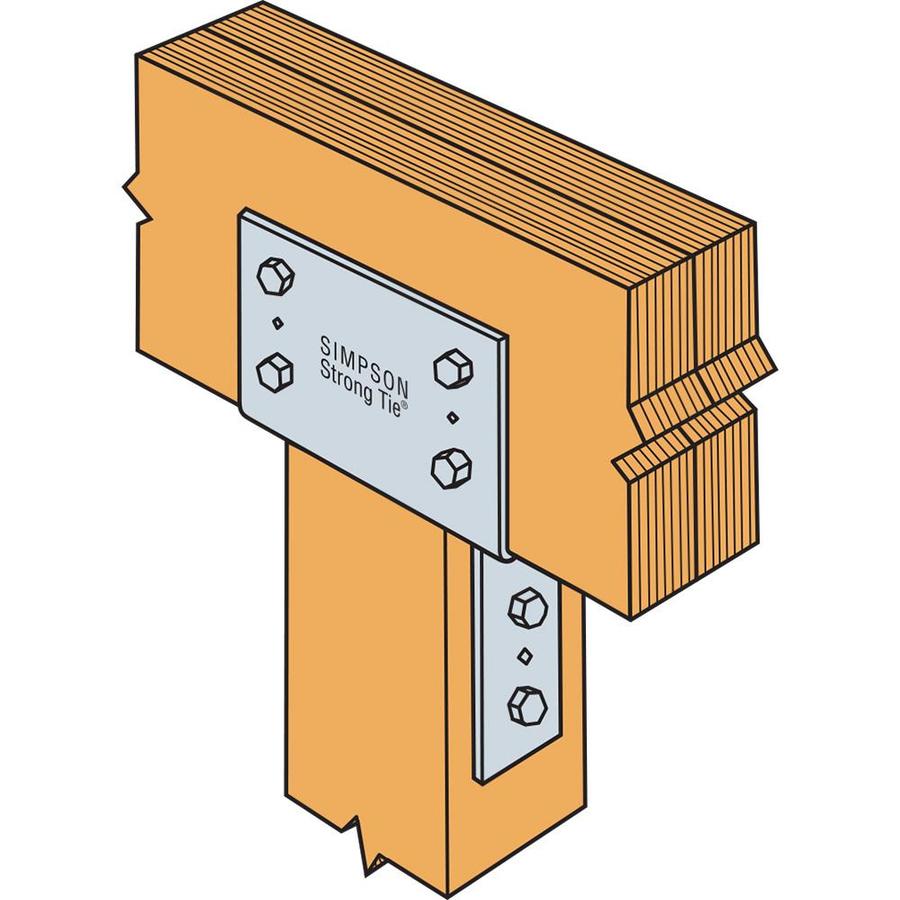 Simpson Strong-Tie 6 x 6 Column Cap in the Base & Cap Hardware ...
