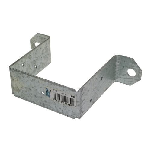 Simpson Strong-Tie 4-in x 4-in 14-Gauge Triple Zinc Deck Tie in the ...