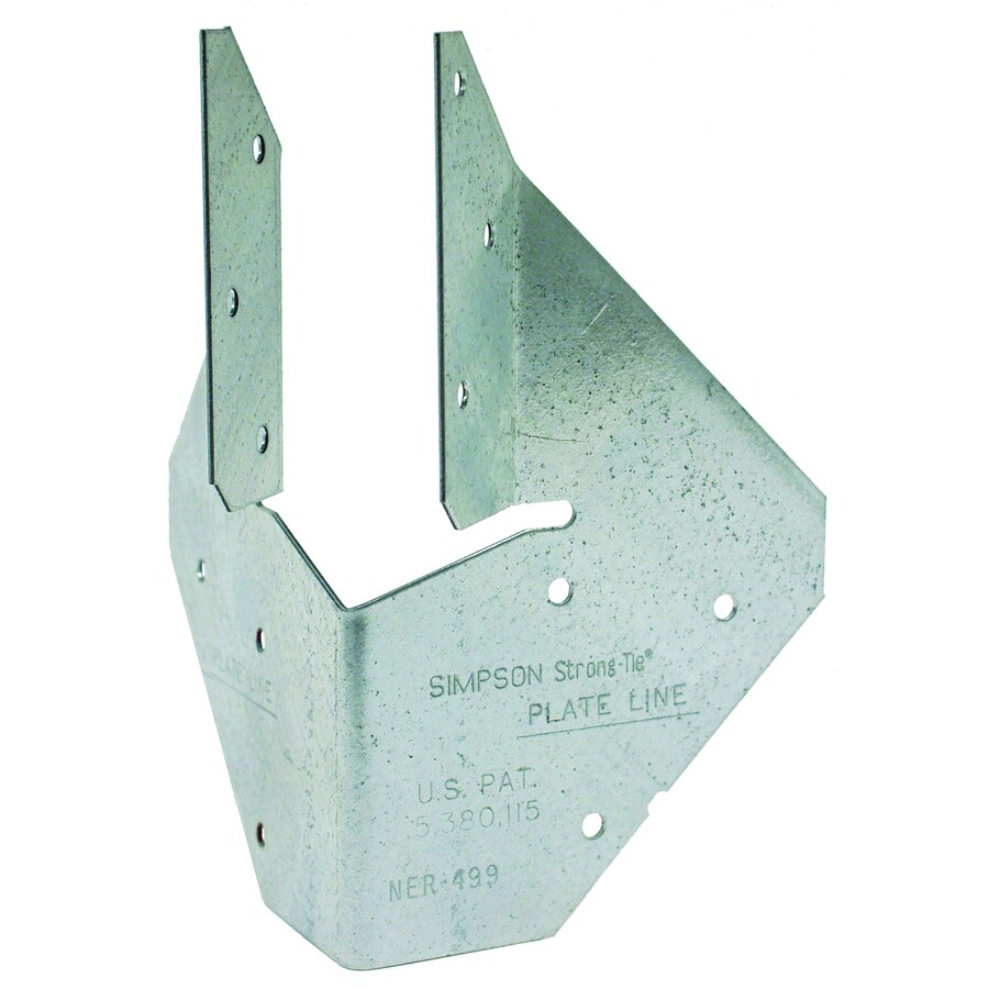 Simpson Strong-Tie HCP 1-3/4 in. 18-Gauge Galvanized Hip Corner Plate ...