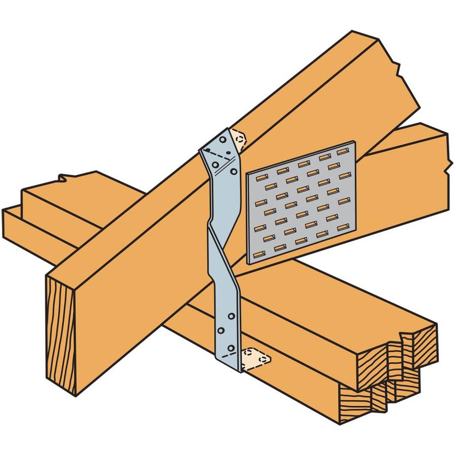 Simpson Strong-Tie LTS 16 in. 18-Gauge Galvanized Twist Strap in the ...