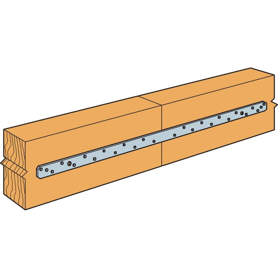 Simpson Strong-Tie 36-in 18-Gauge Wood to Wood Galvanized Foundation ...